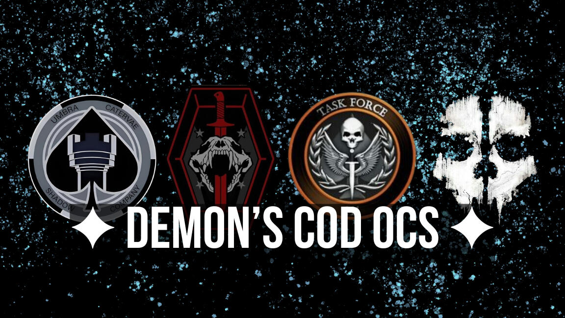 Demon's CoD OCs